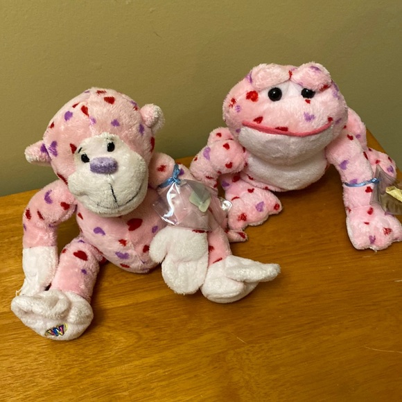GANZ | Toys | Webkinz Love Monkey Love Frog No Codes | Poshmark